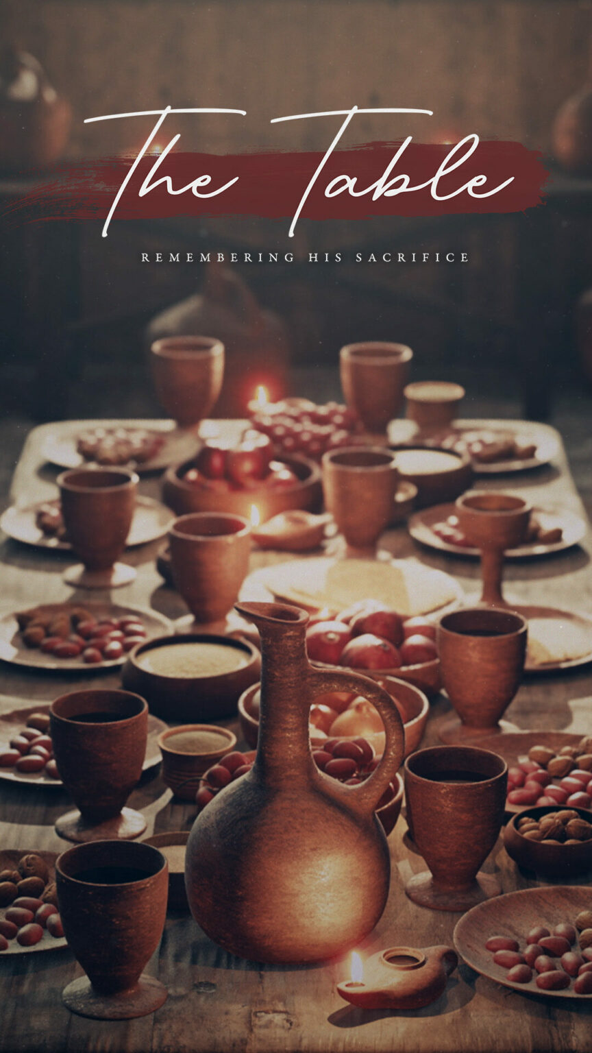 The Table - Editable Sermon Series Graphics | Story Loop