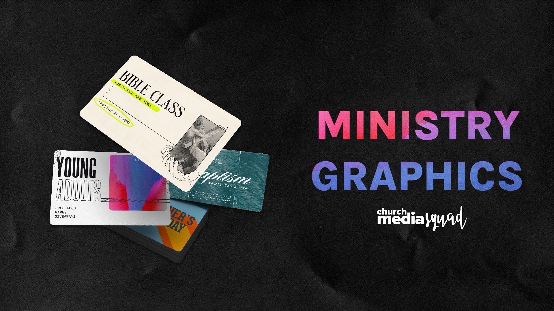 Editable Ministry Photoshop Templates | Church Graphics