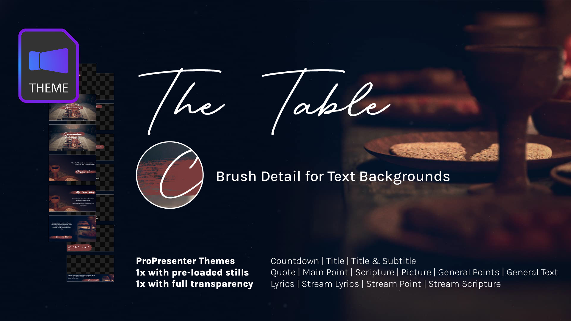 ProPresenter 7 Themes & Templates - Story Loop