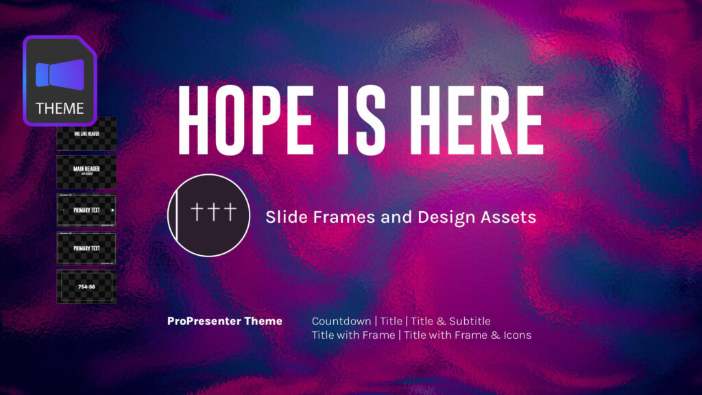 ProPresenter 7 Themes Templates Story Loop