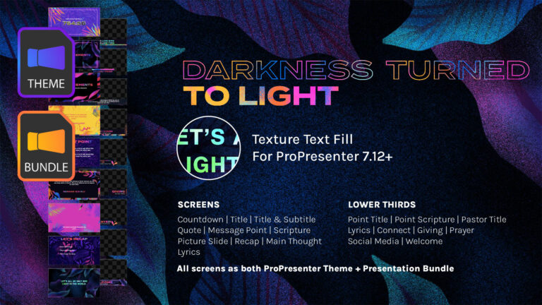 ProPresenter 7 Themes & Templates - Story Loop