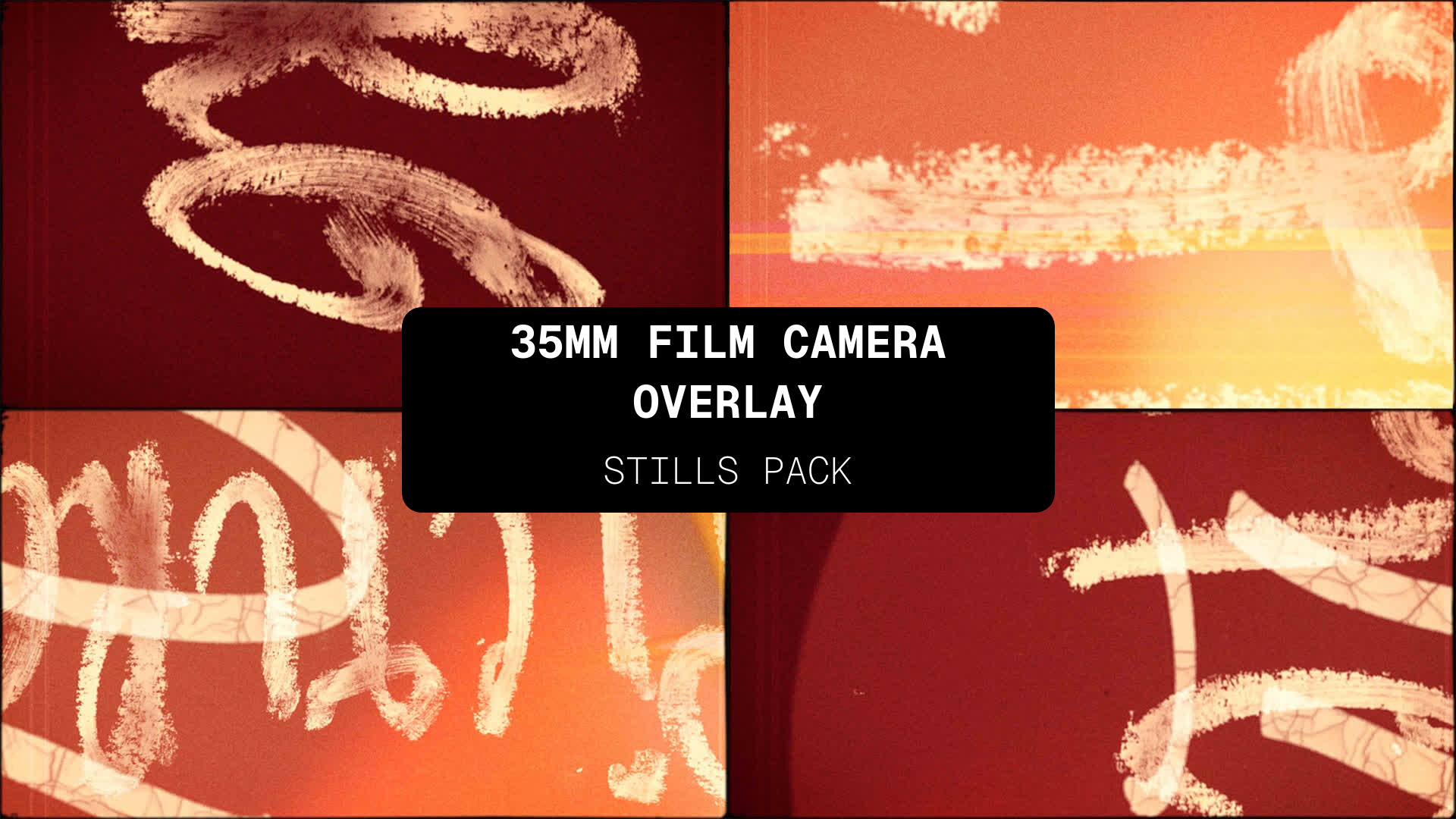 35mm Film Camera With Handwriting Overlays