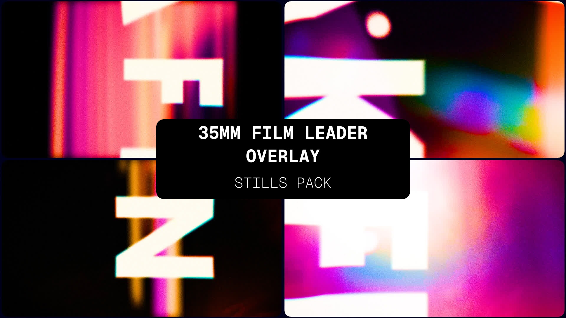 35mm Film Leader Overlays