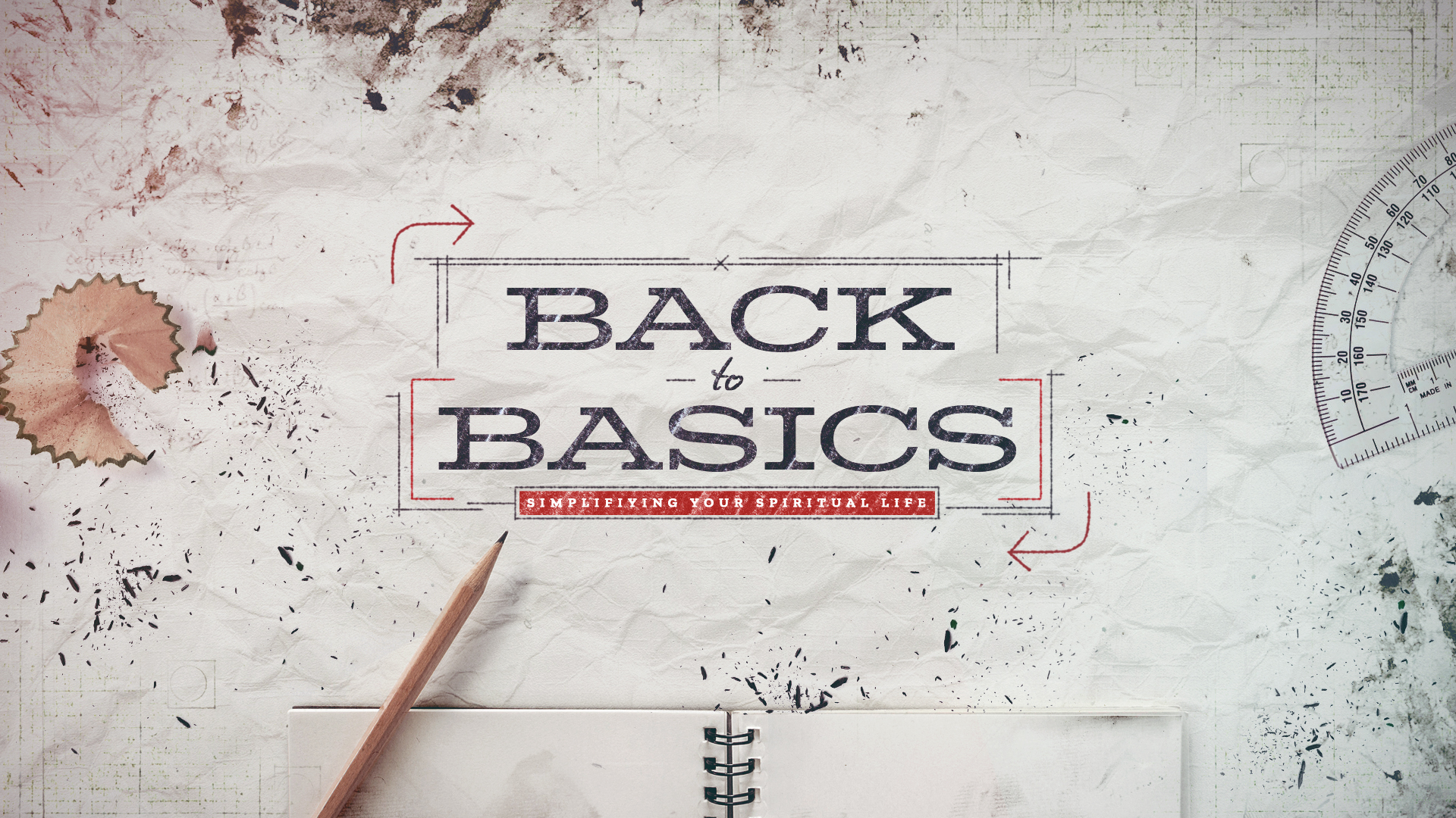 Back To Basics - Sermon Series Graphics | Story Loop