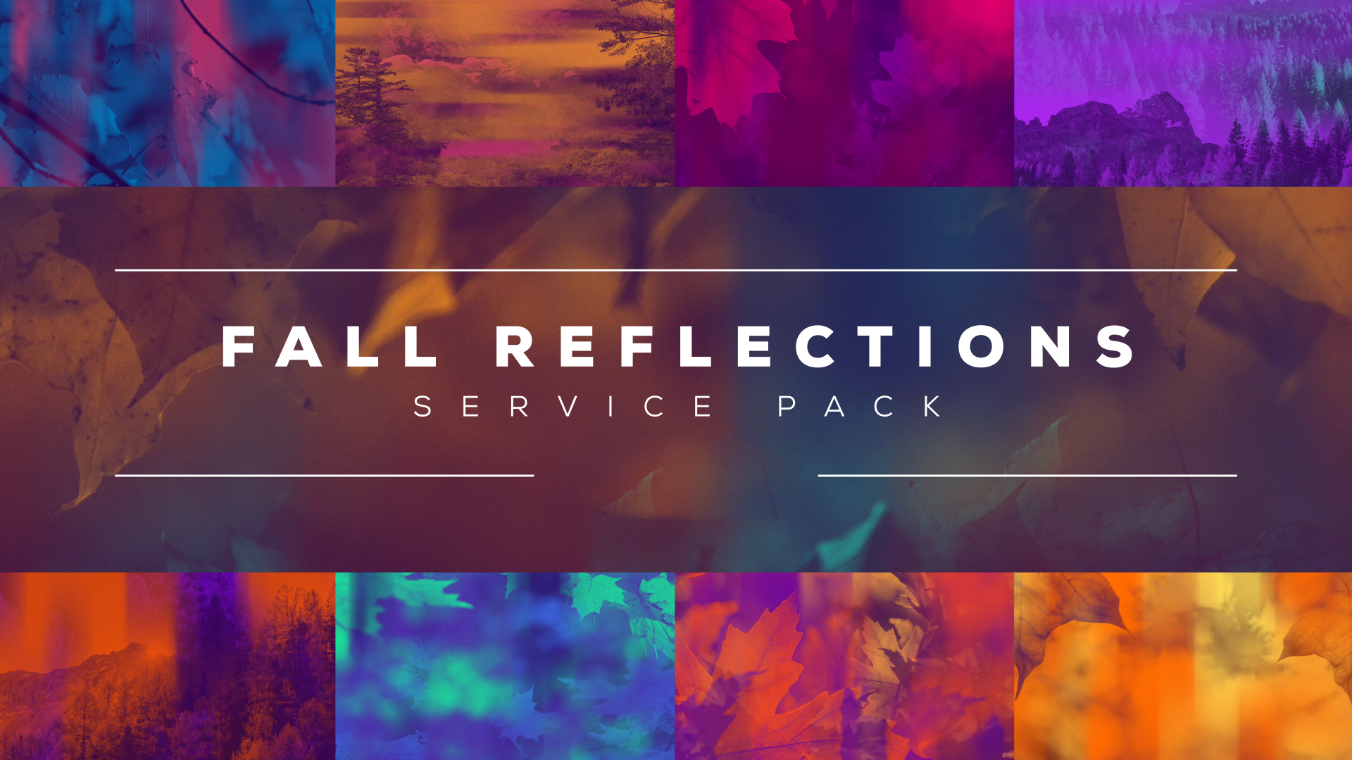Fall Reflections - Church Motion Backgrounds | Story Loop