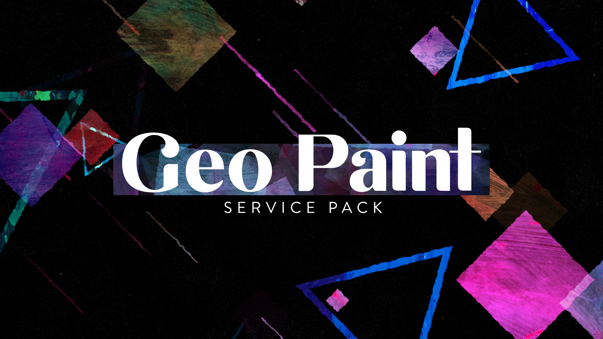Geo Paint - Church Motion Backgrounds | Story Loop