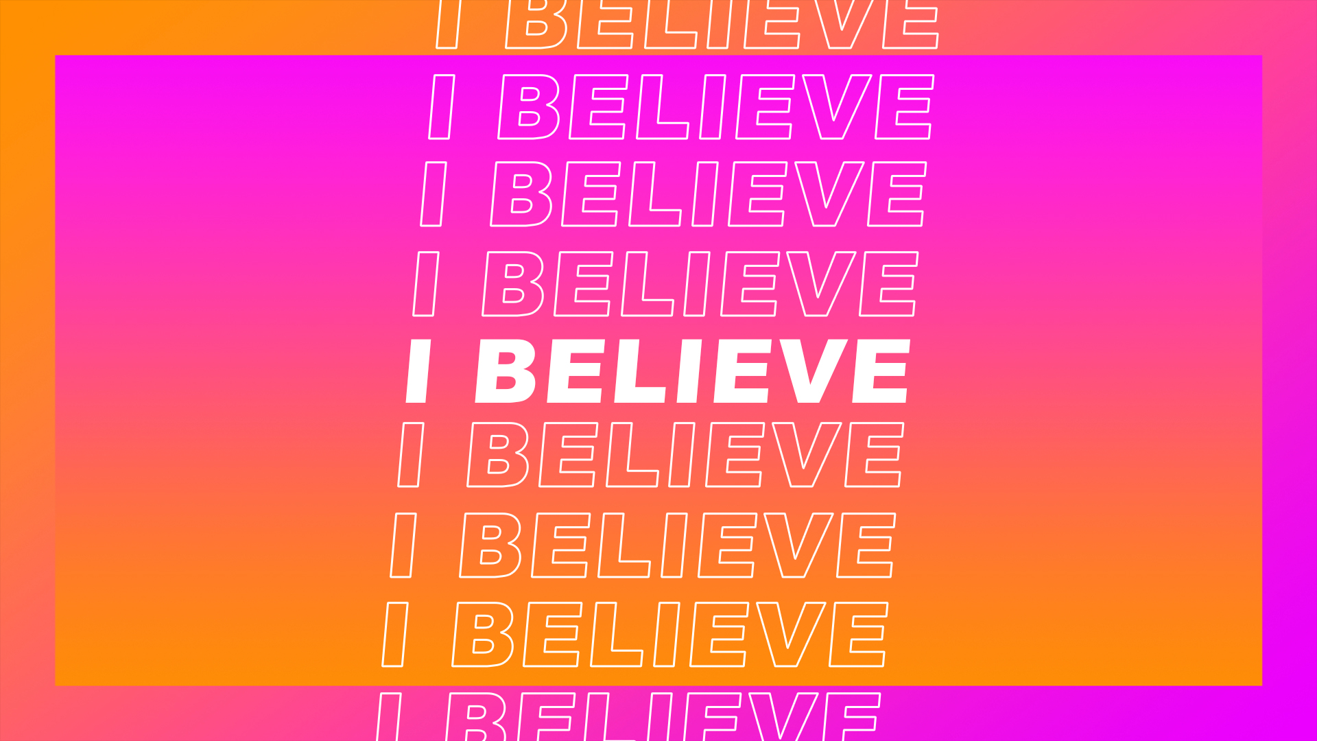 iBelieve - Church Motion Backgrounds | Story Loop