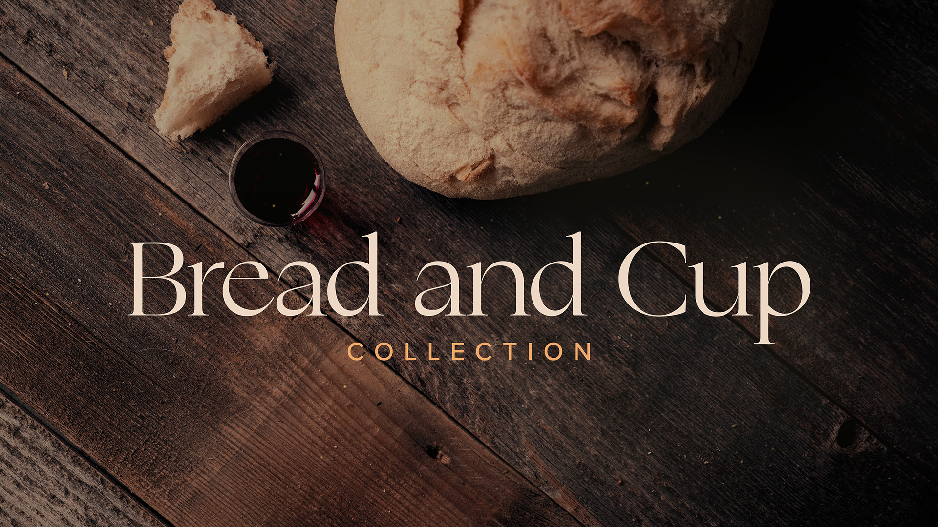 Communion Worship Backgrounds - Bread and Cup