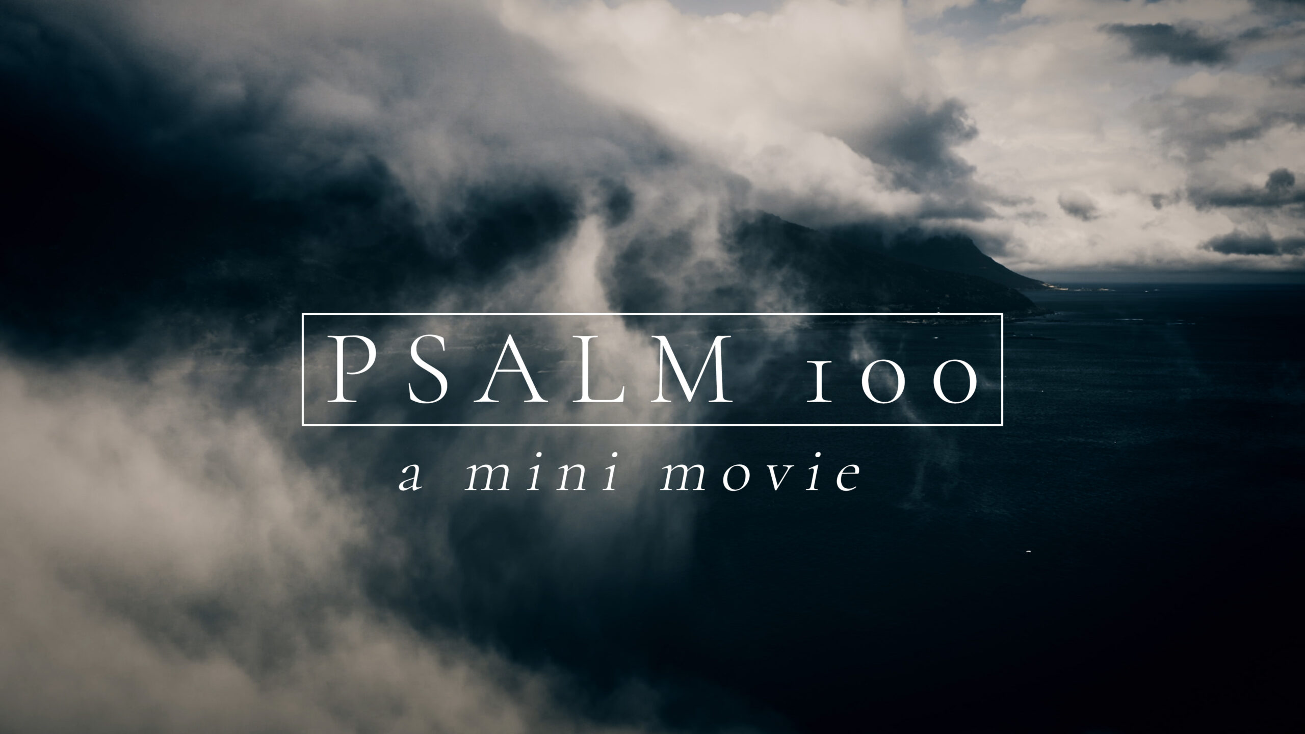 Psalm 100 Church Service Starter Worship Intro | Story Loop