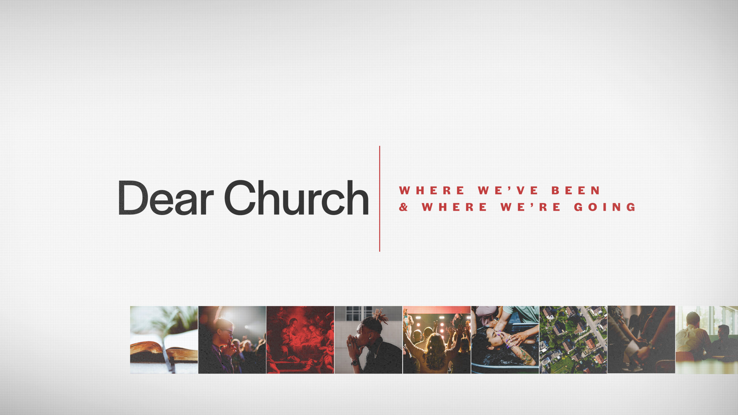 Dear Church Service Starter & Worship Intro | Story Loop