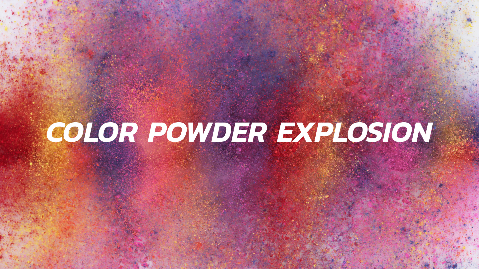 Color Powder Explosion | Stock Footage - Story Loop