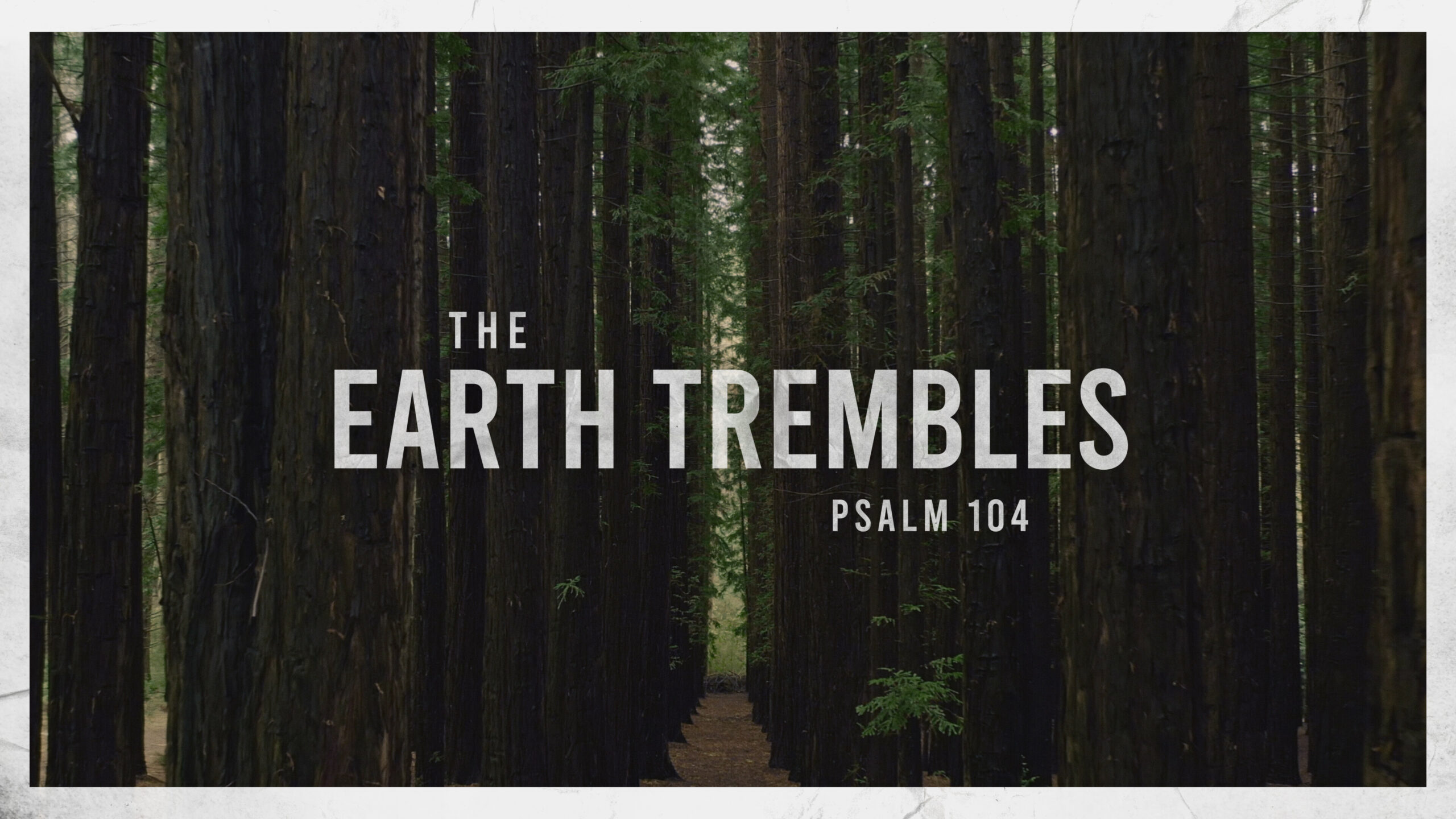 The Earth Trembles Worship Service Intro | Story Loop
