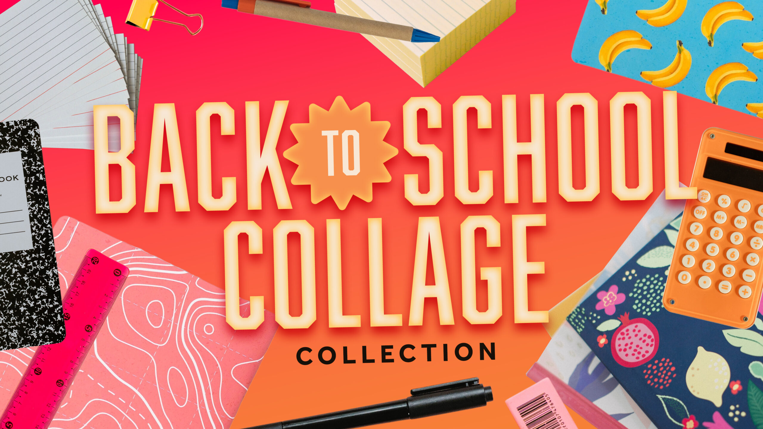 Back to School Collage, - Church Motion Backgrounds Pack