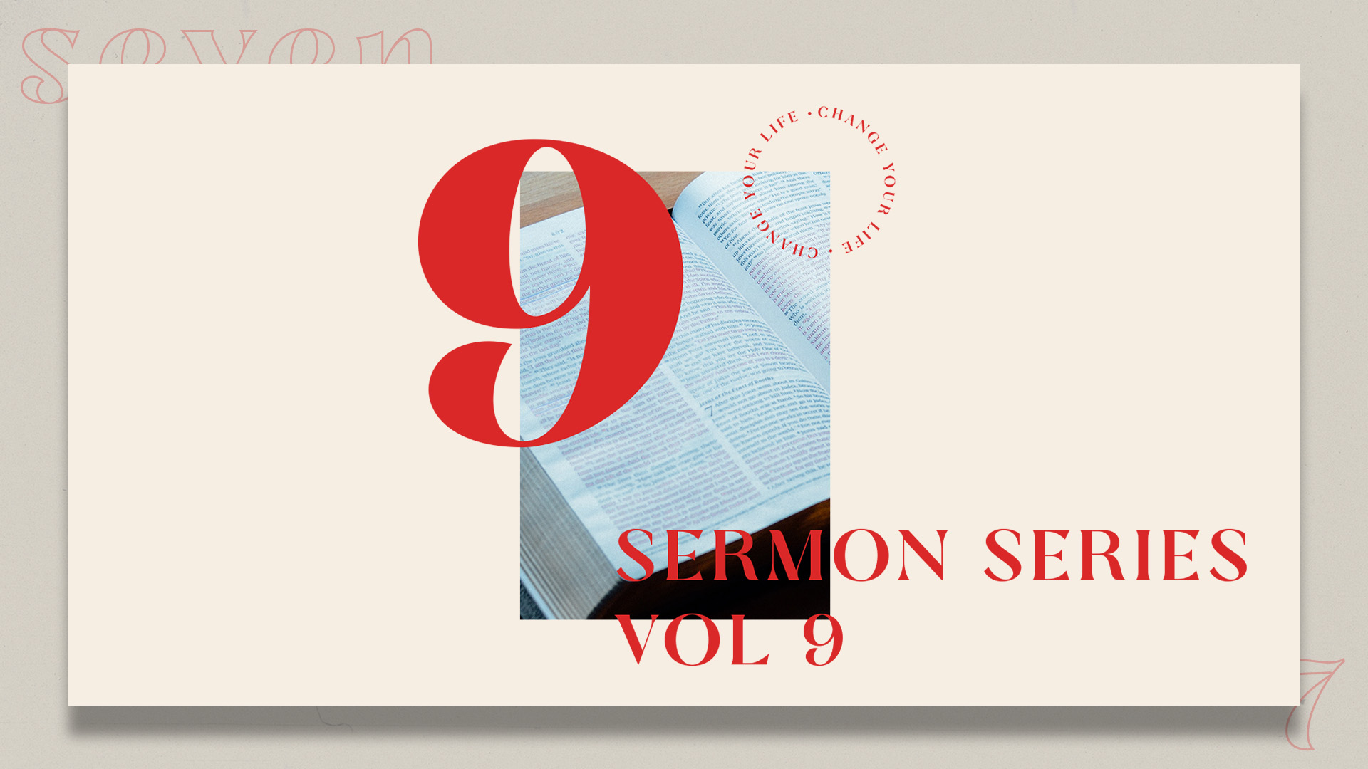 Sermon Series Vol 9 Editable Ministry Graphics | Story Loop