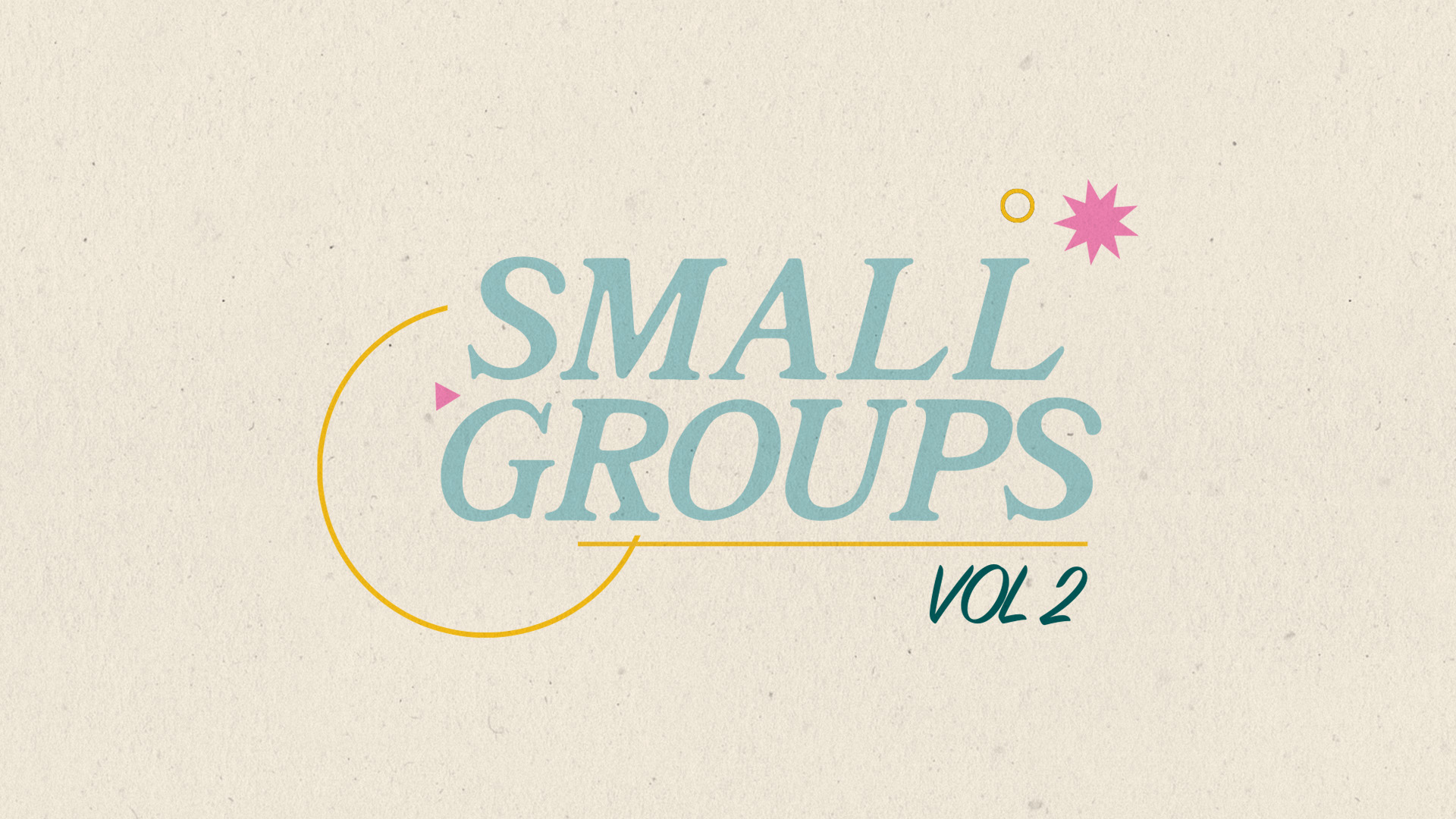 Church Announcements: Small Groups Vol 2 Editable Graphics