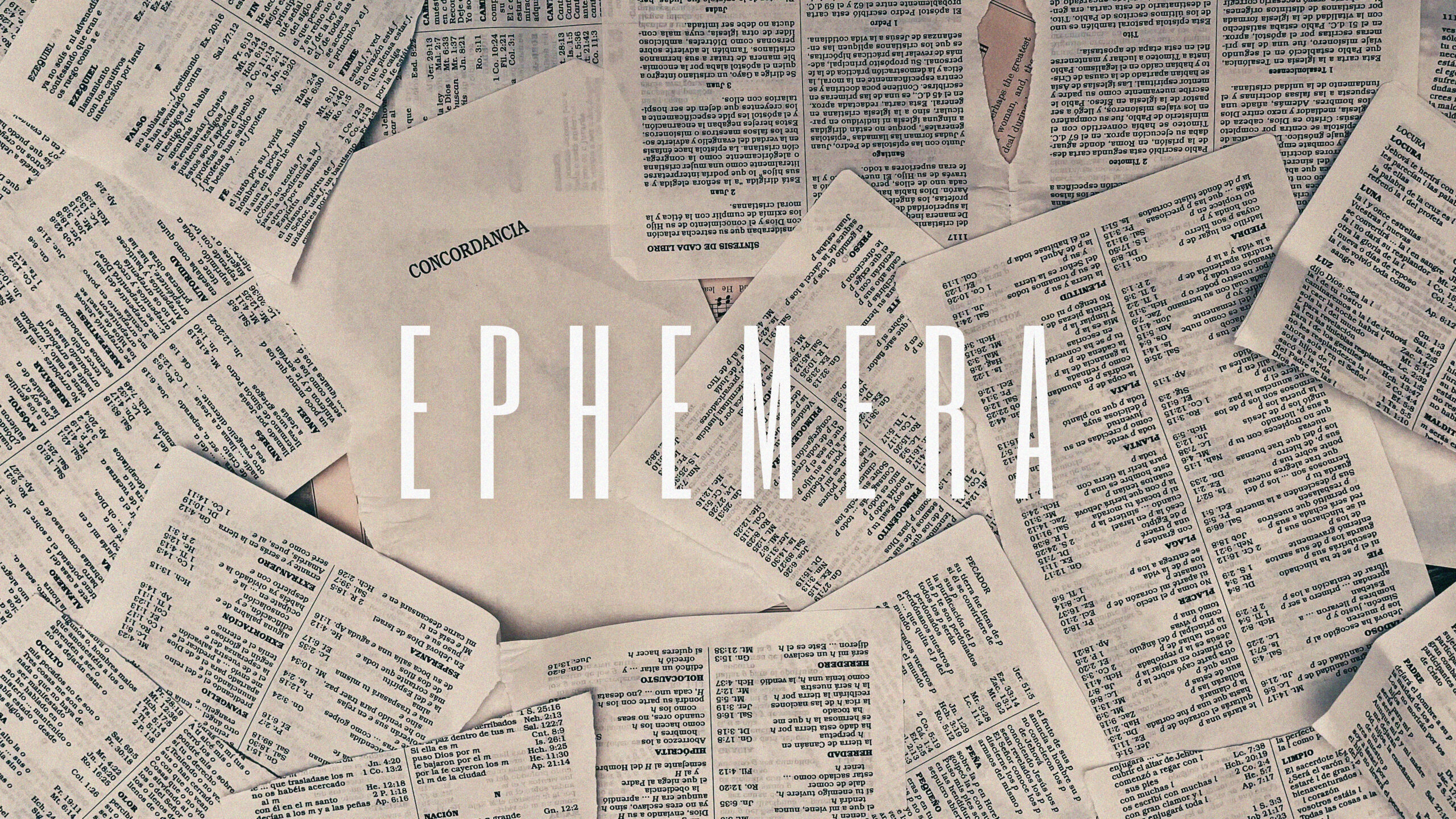 Ephemera - Stock Footage Resources | Story Loop