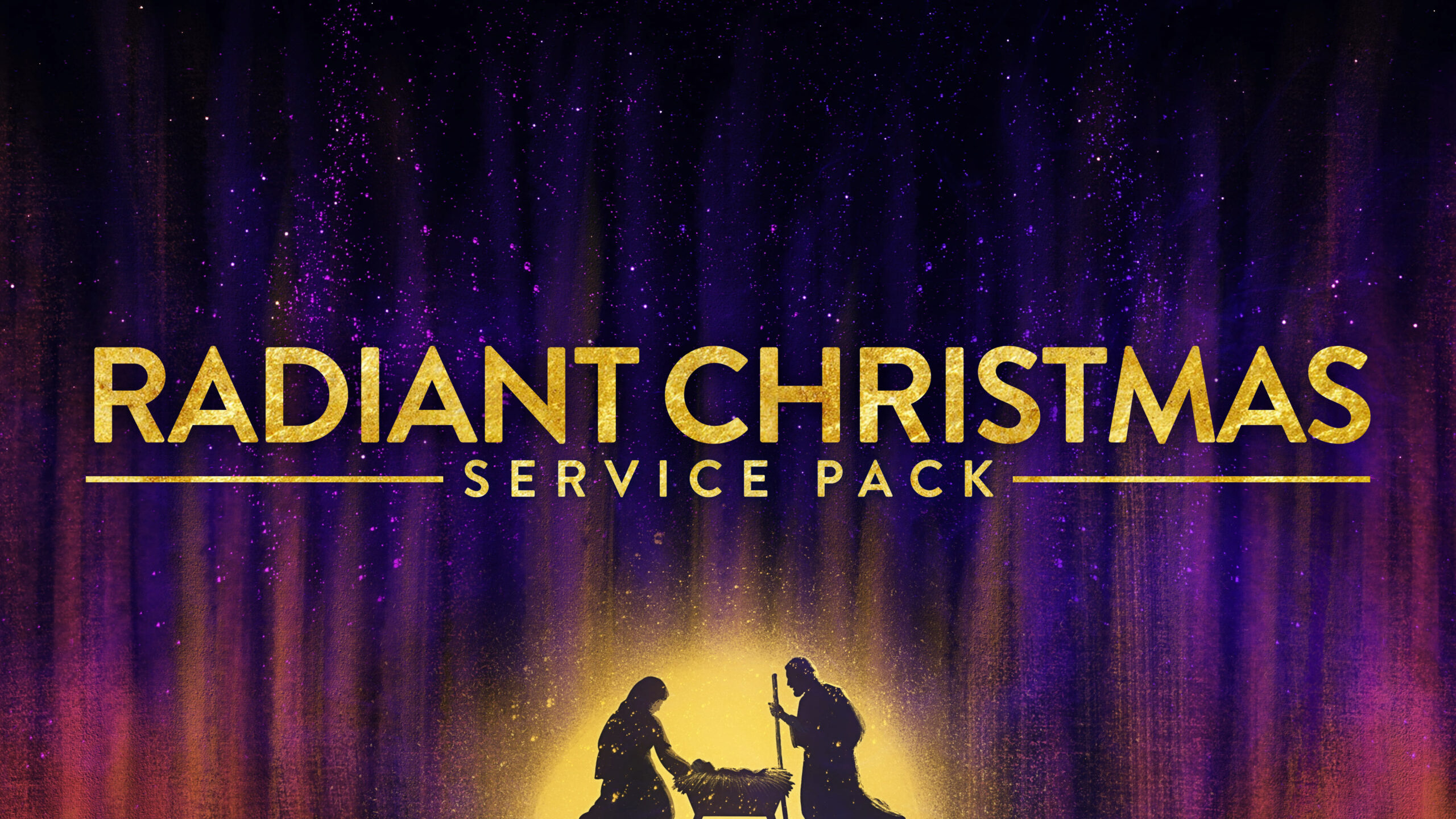 Radiant Christmas - Church Motion Backgrounds | Story Loop