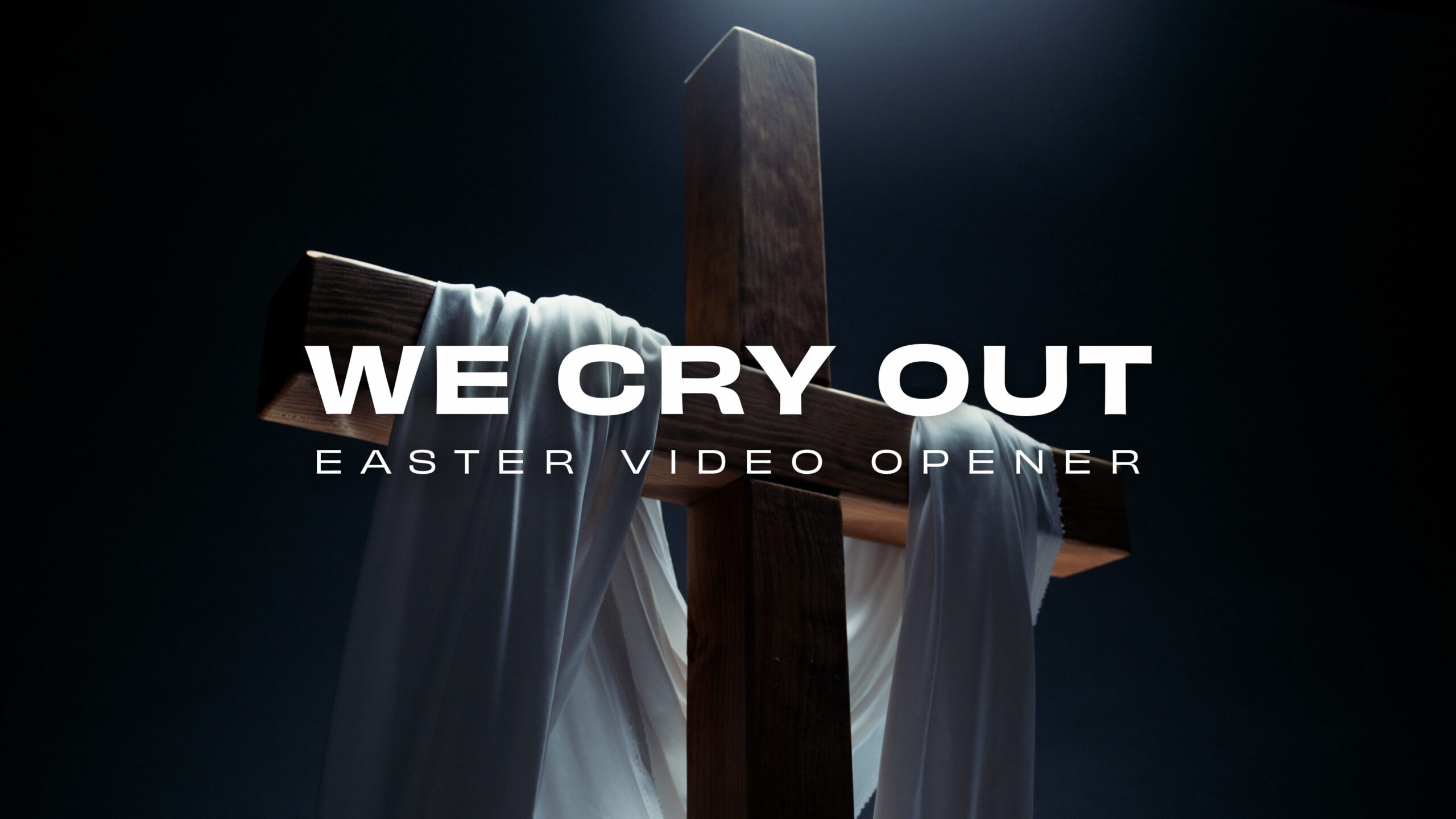 We Cry Out Easter Church Service Starter & Worship Intro | Story Loop