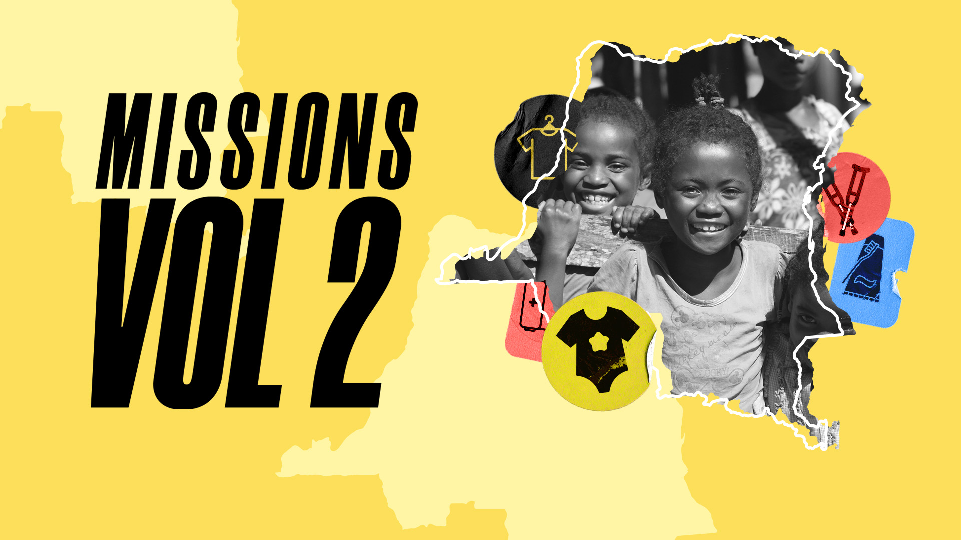 Church Announcements: Missions Vol 2 Editable Graphics