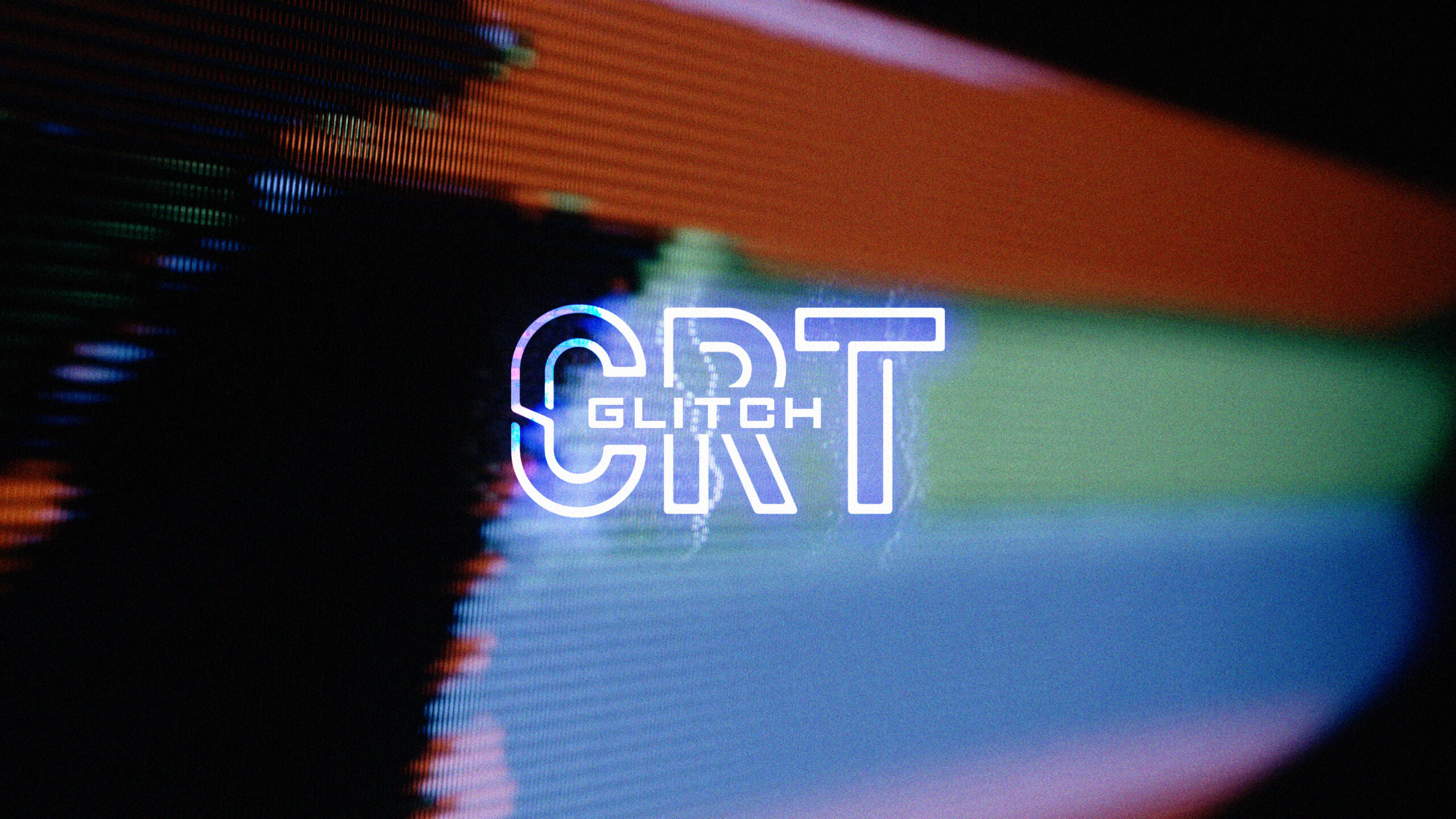CRT Glitch - Story Loop