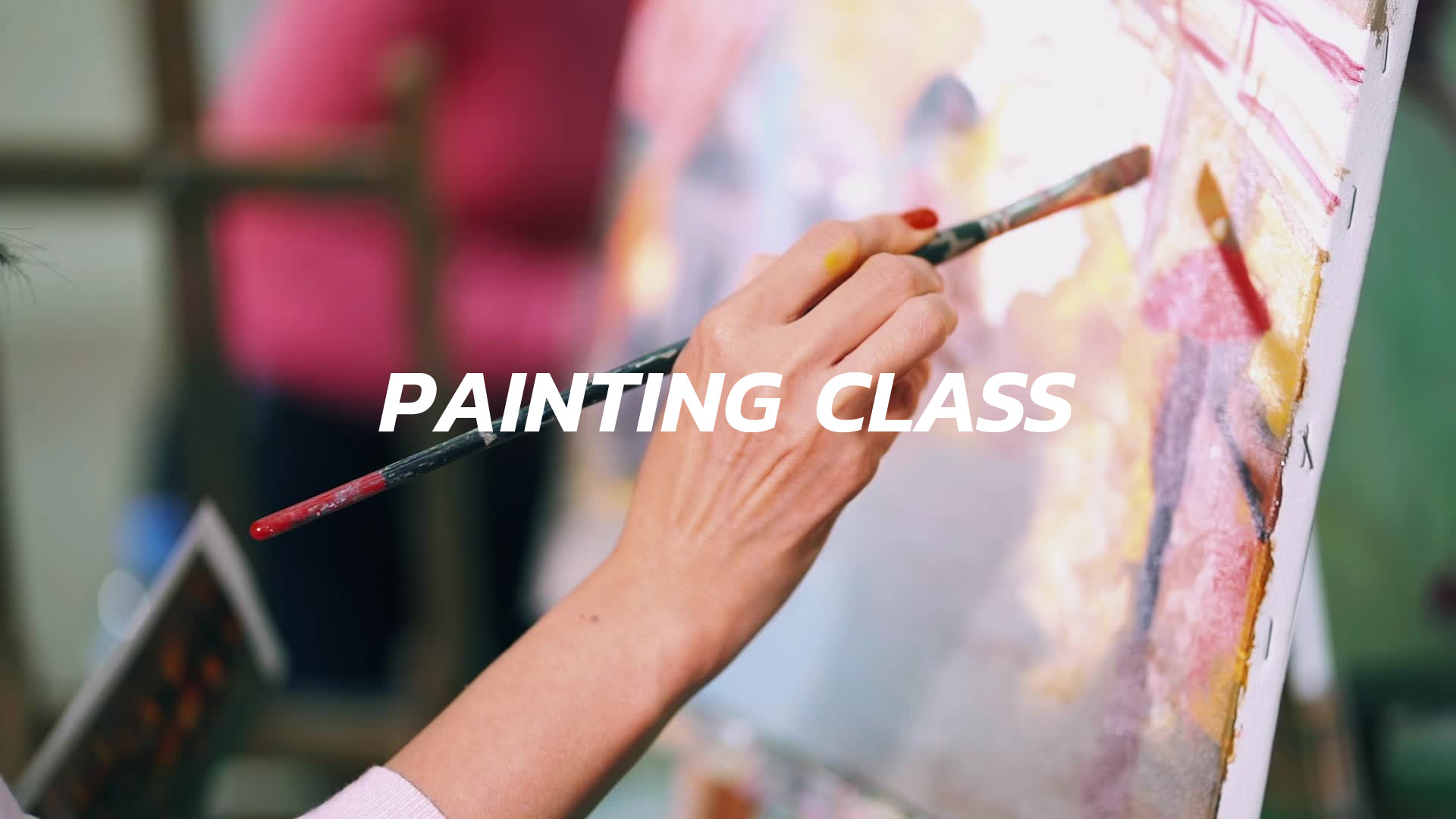 Painting Class | Stock Footage Collection