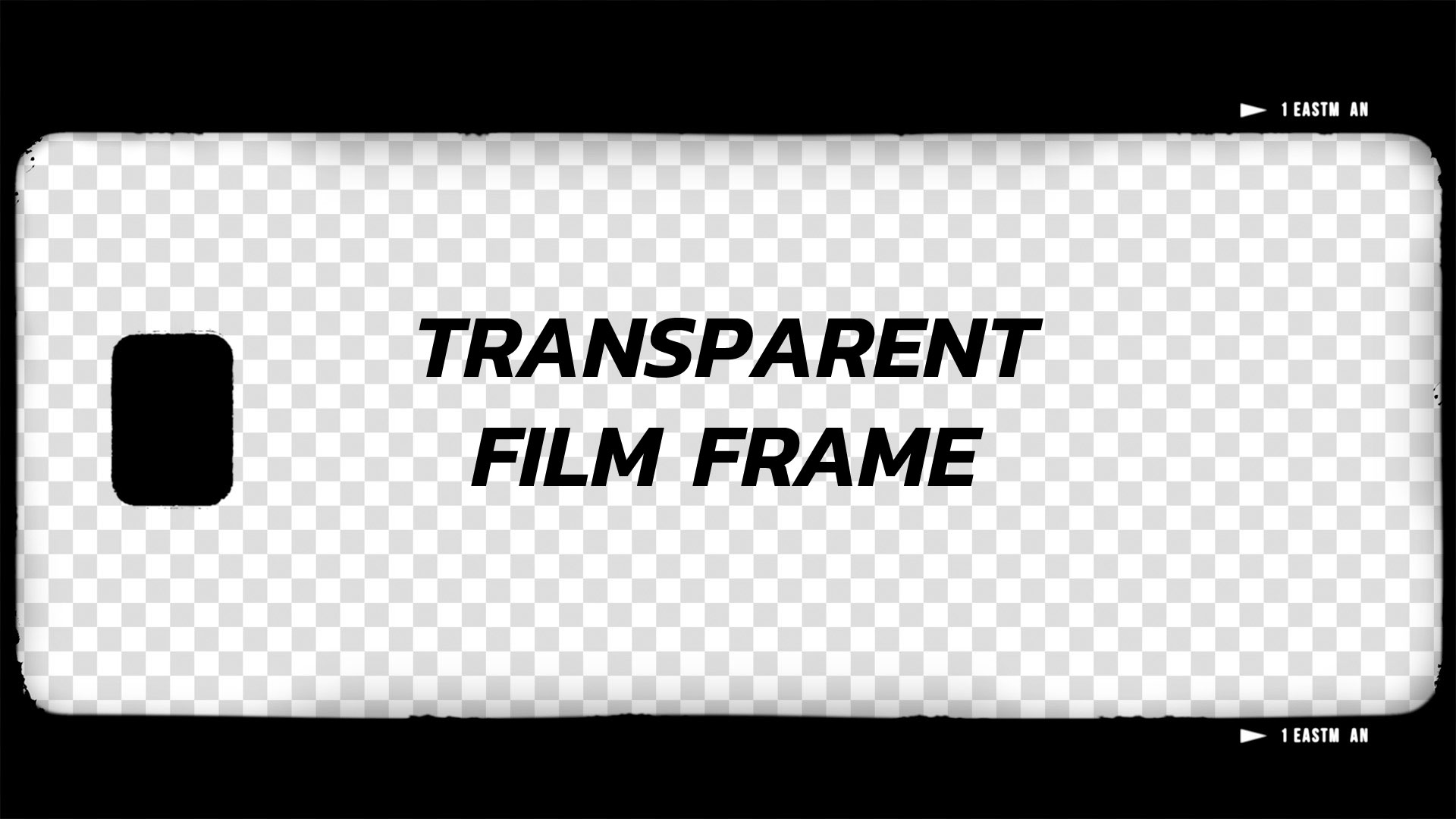 Transparent Film Frame | Stock Footage Collection