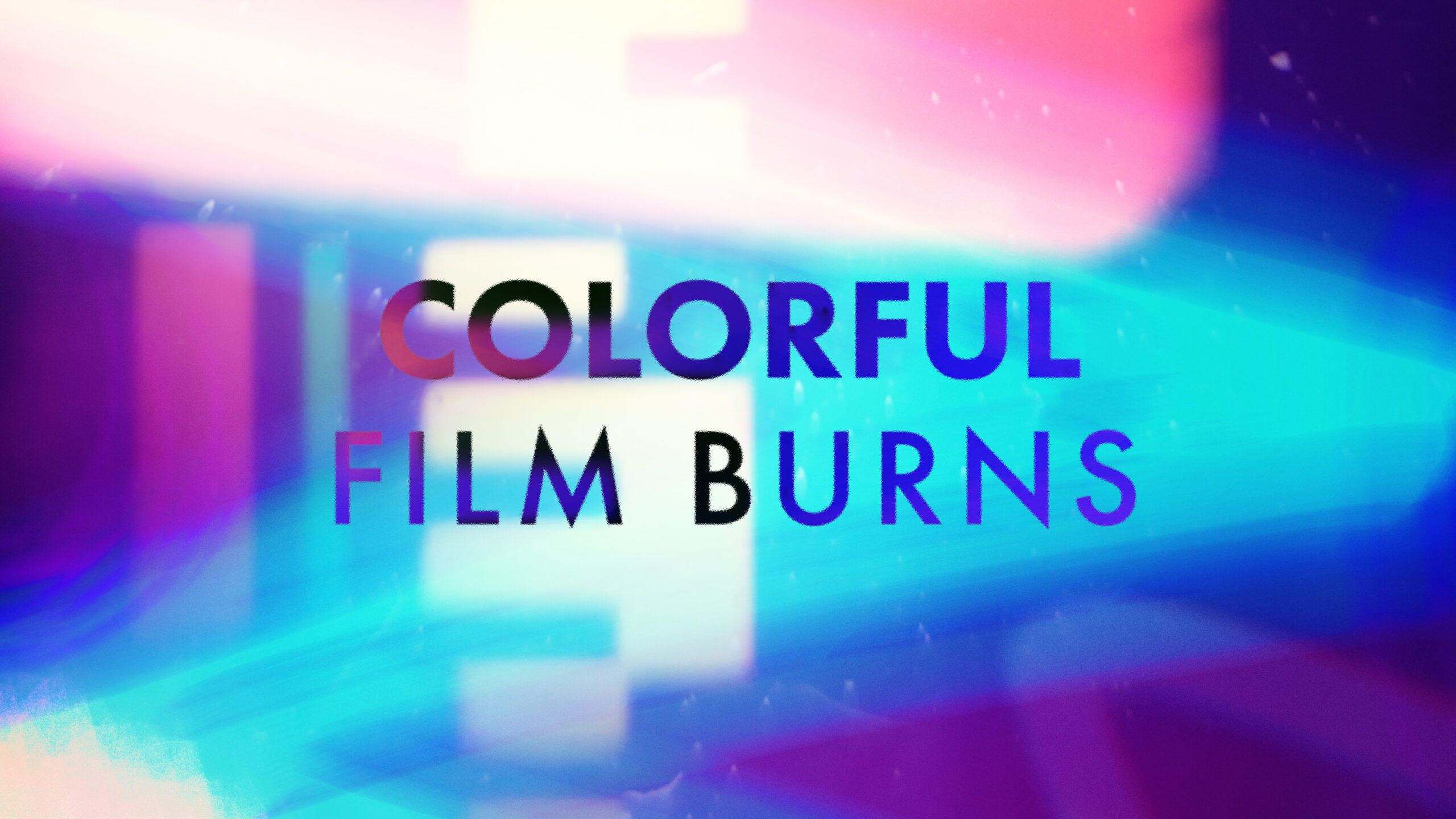 Colorful Film Burns | Stock Footage Collection