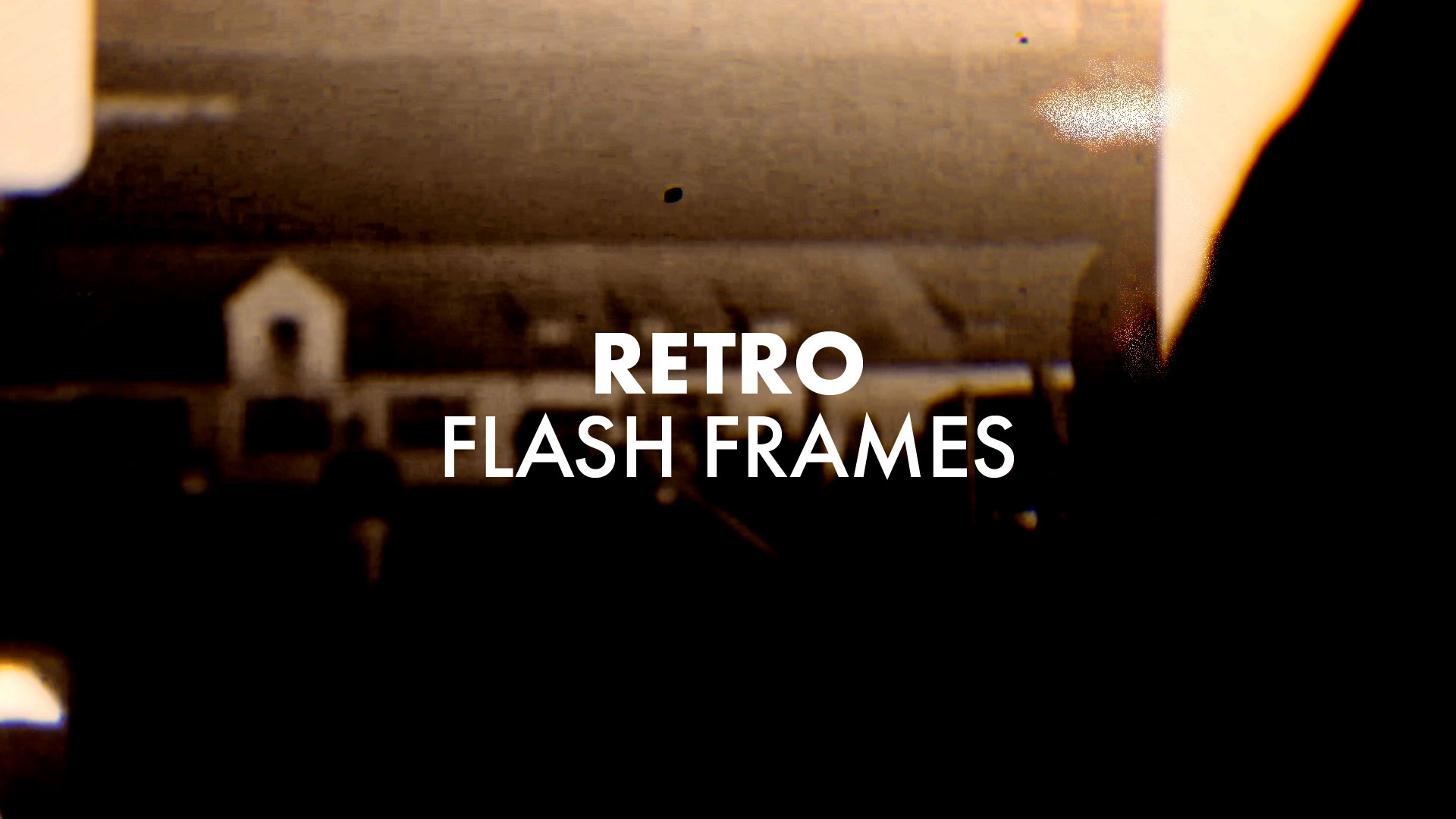 Retro Flash Frames | Stock Footage Collection