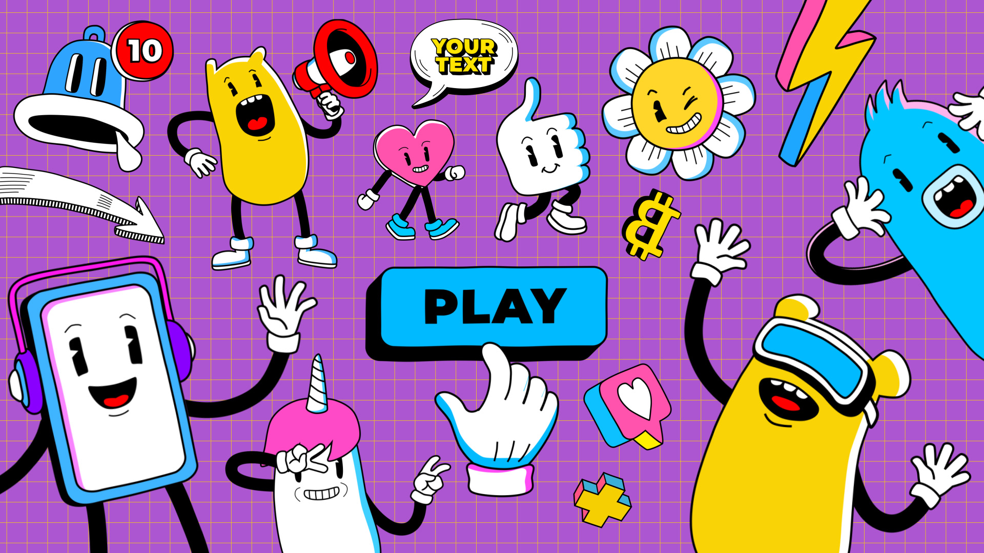 Cartoon Titles and Animations Template | Creator Resources | Story Loop