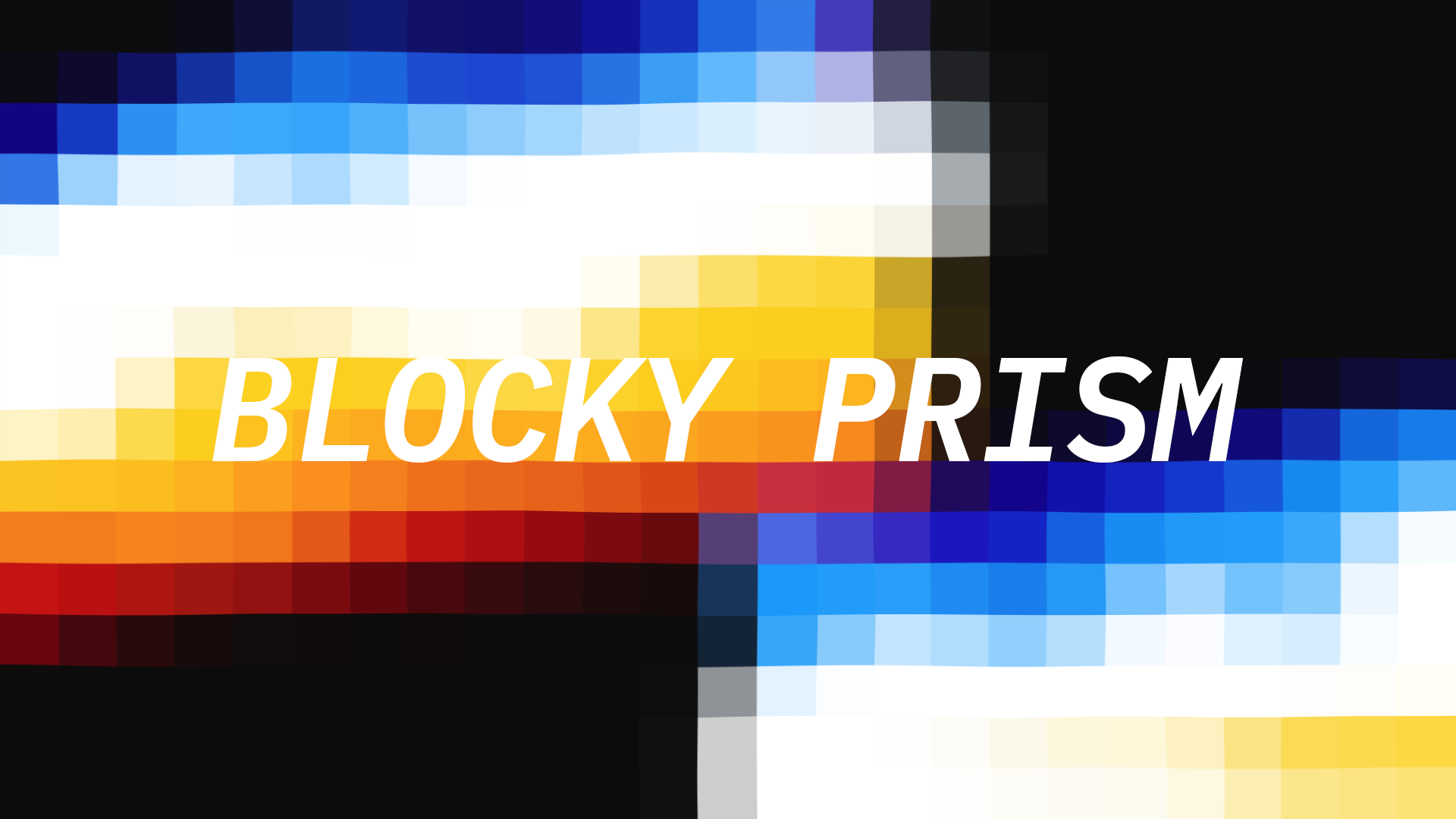 Blocky Prism - Worship Backgrounds | Story Loop