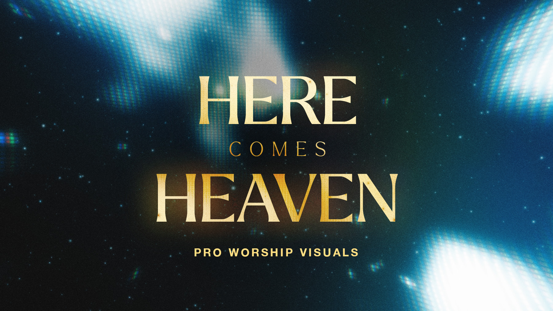Here Comes Heaven | Worship Backgrounds | Story Loop