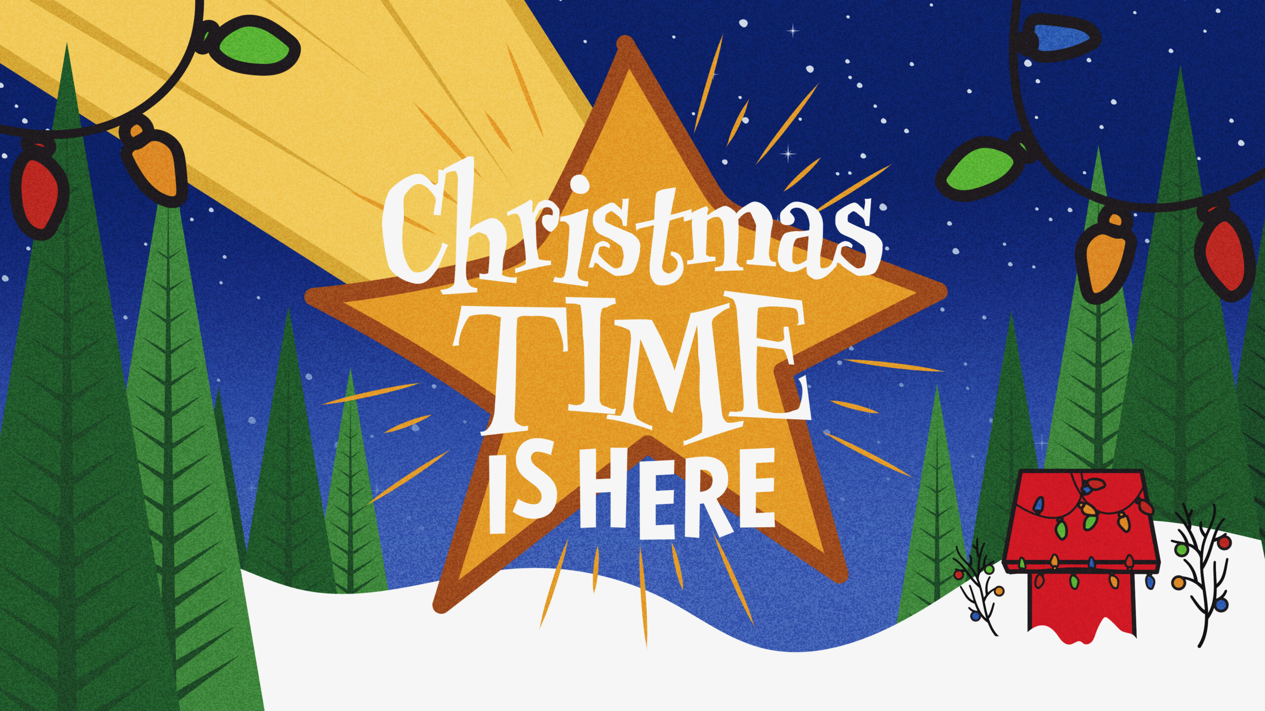 Christmas Time Is Here, - Church Motion Backgrounds Pack