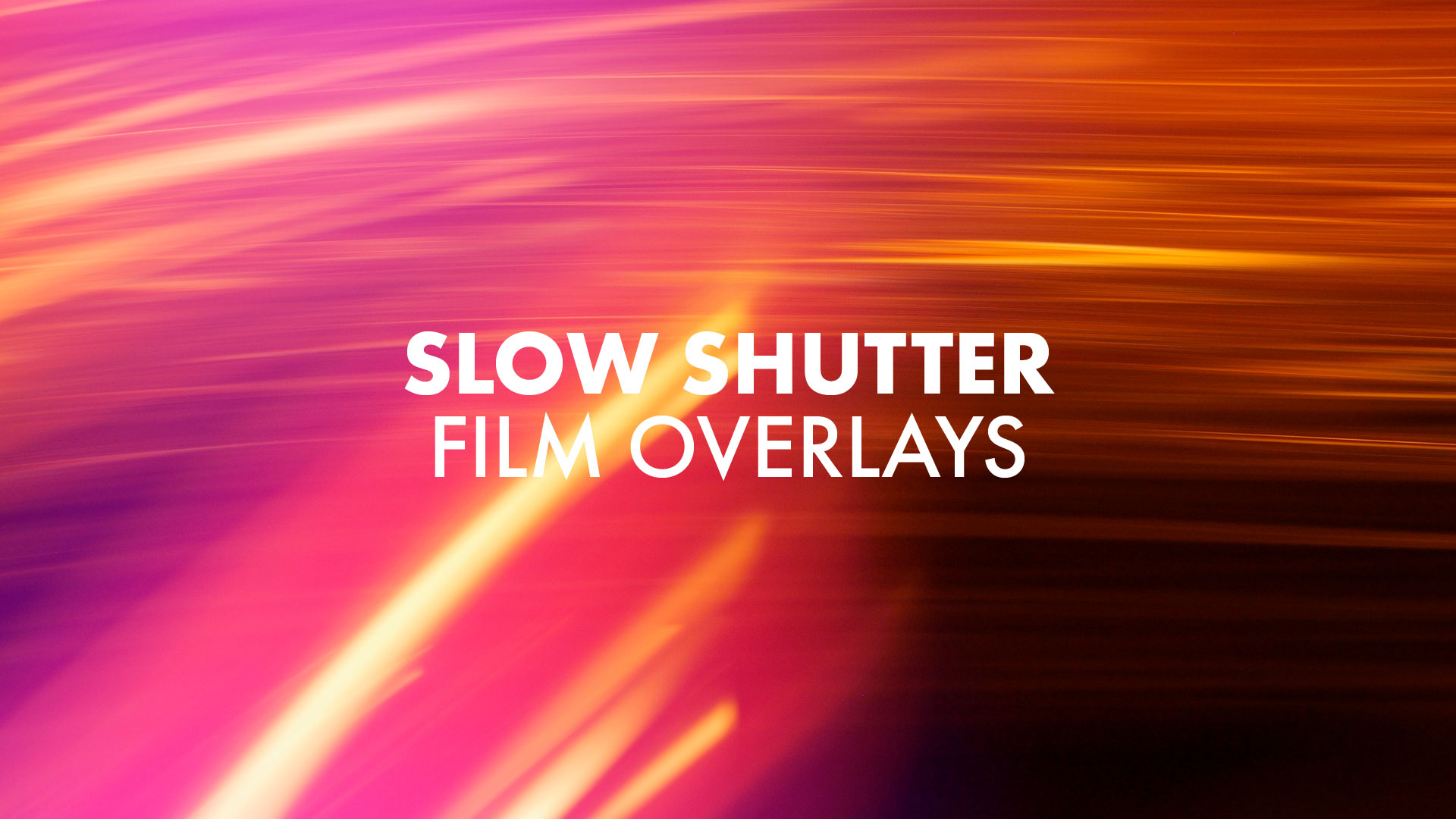 Slow Shutter Film Overlays | Stock Footage Collection