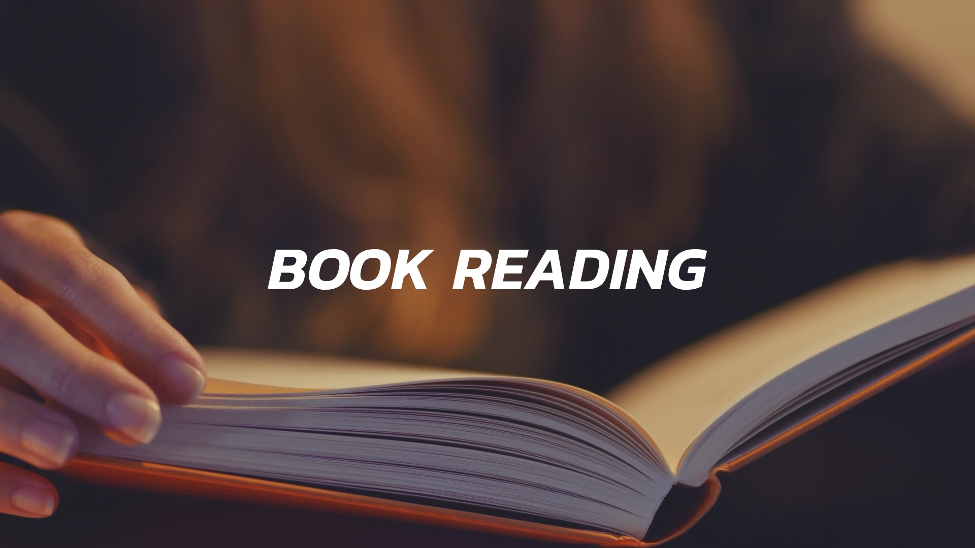 Book Reading | Stock Footage | Story Loop