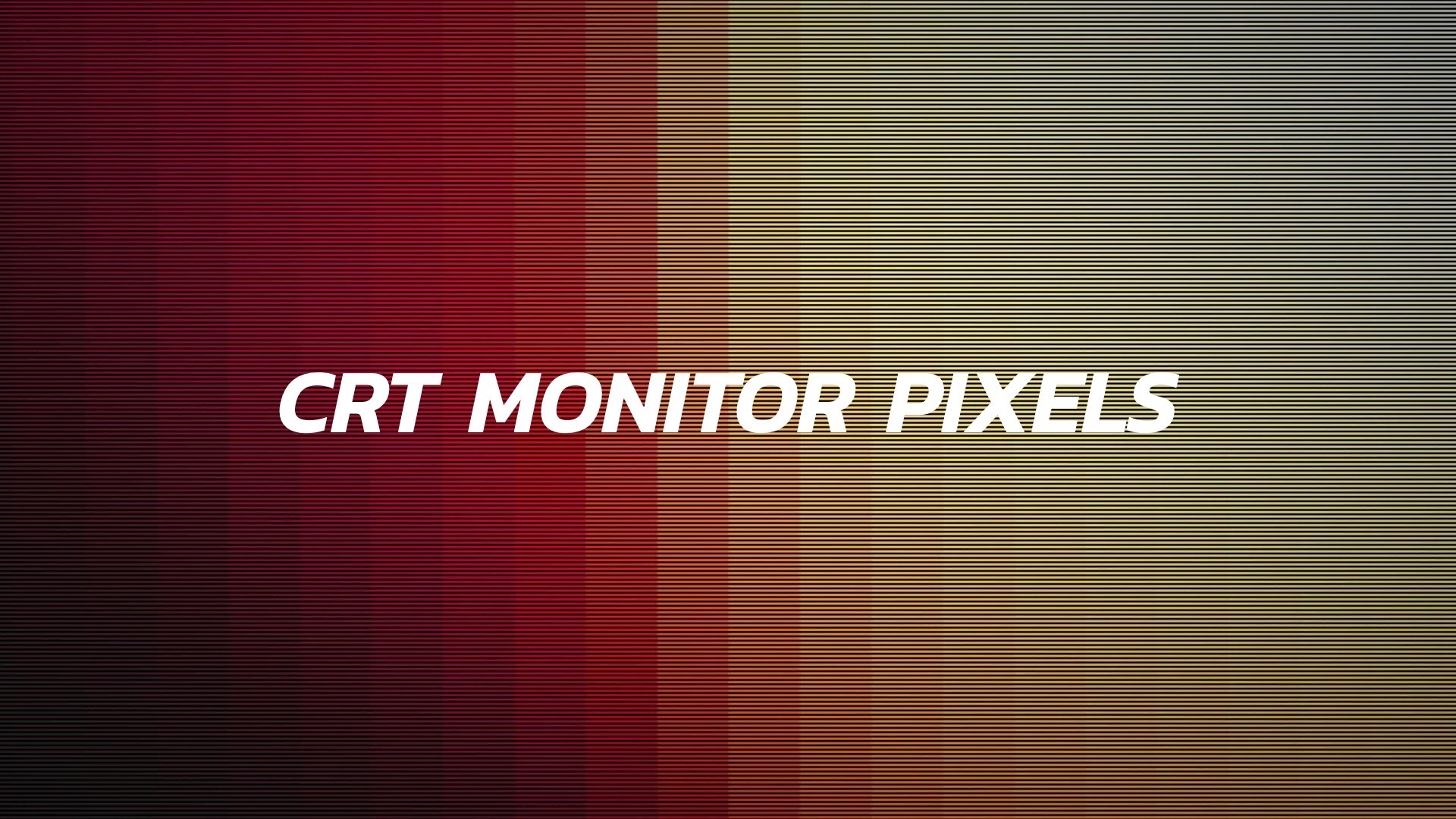 CRT Monitor Pixels | Stock Footage | Story Loop