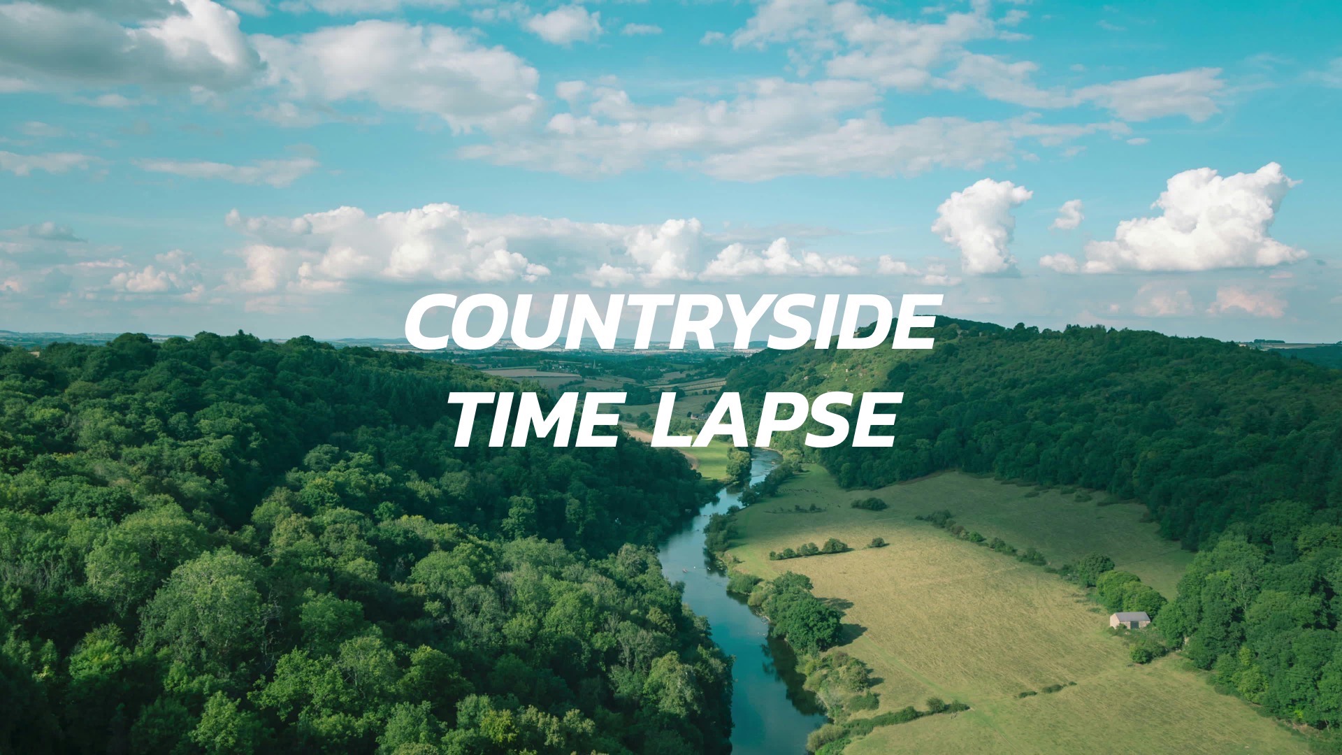 Countryside Time Lapse | Stock Footage | Story Loop