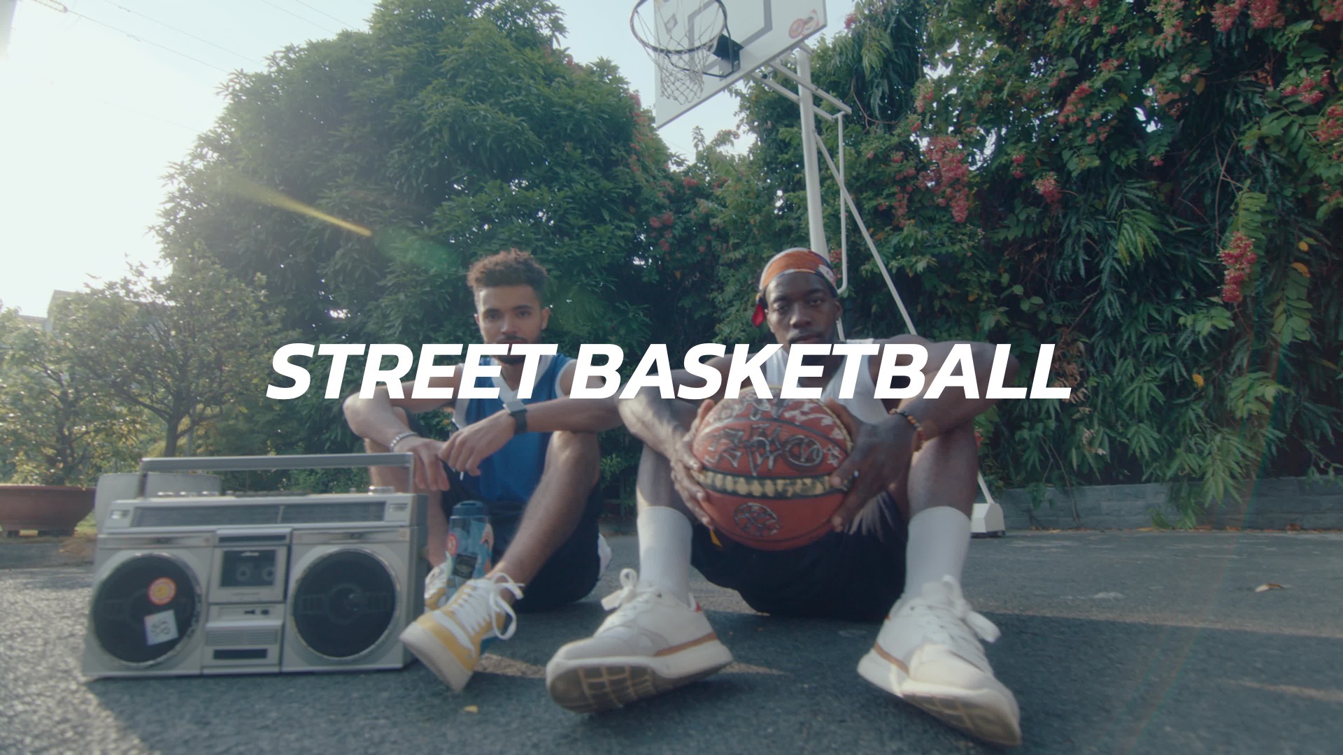 Street Basketball | Stock Footage | Story Loop