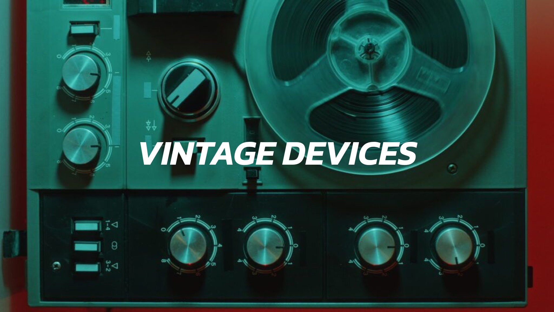 Vintage Devices | Stock Footage | Story Loop