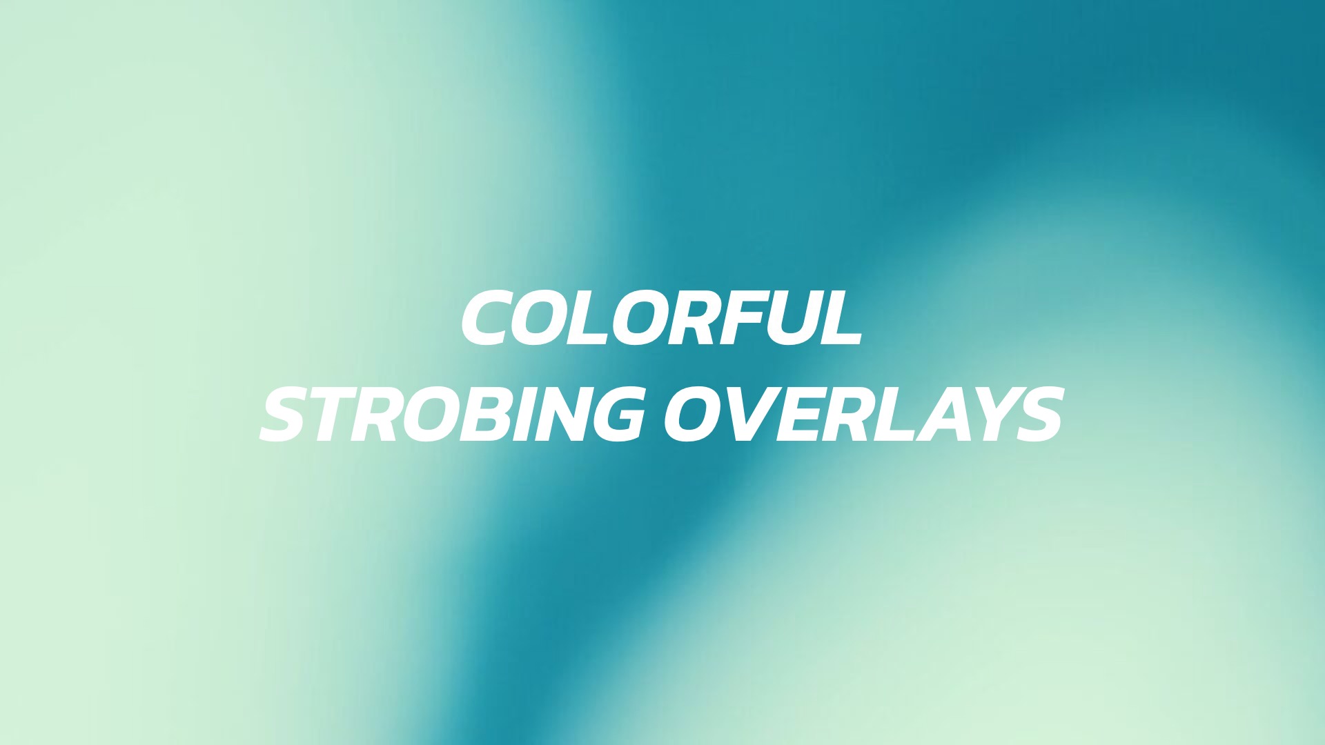 Colorful Strobing Overlays | Creator Resources, Stock Footage, VJ Loops | Story Loop