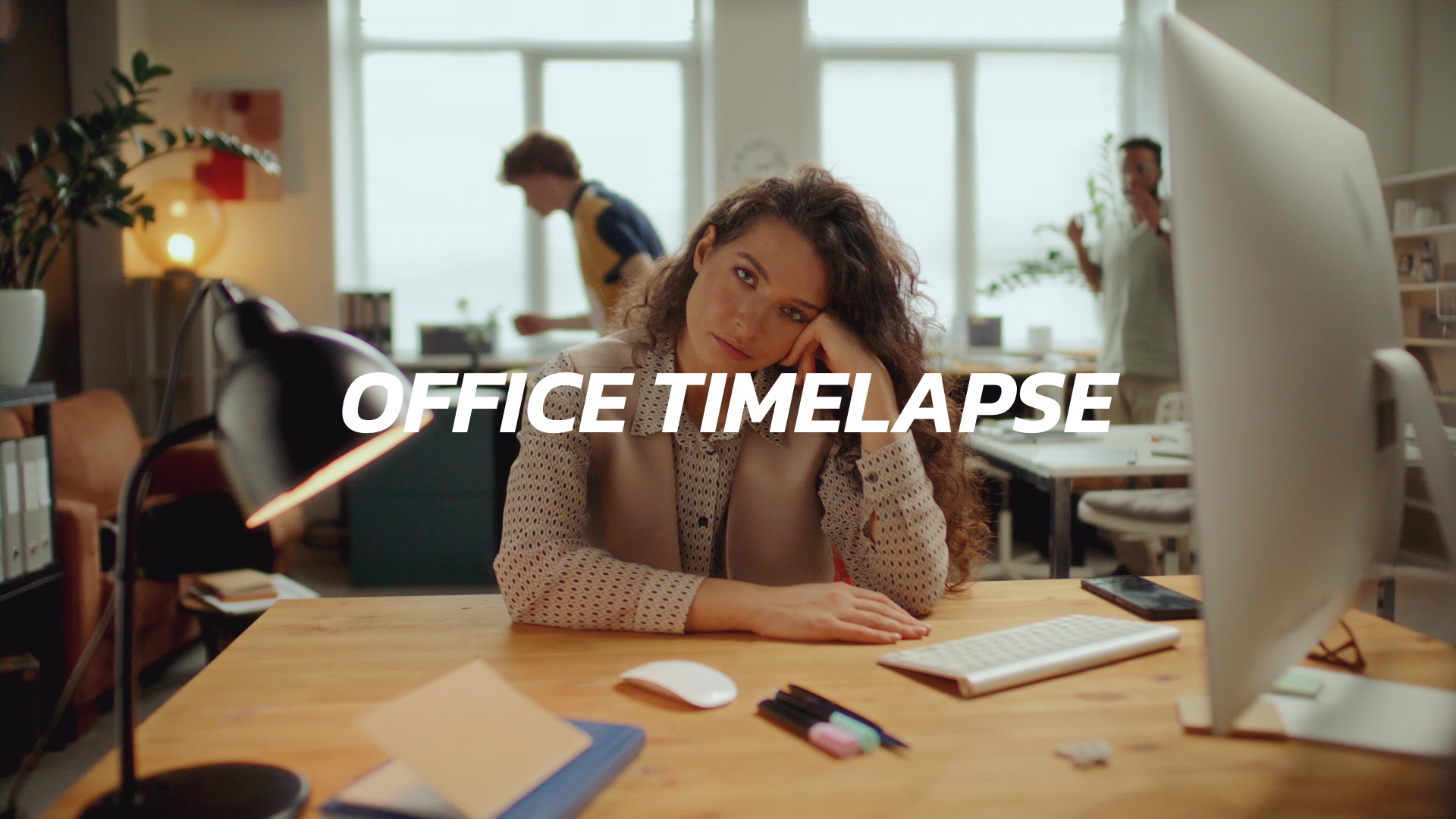Office Timelapse | Stock Footage | Story Loop