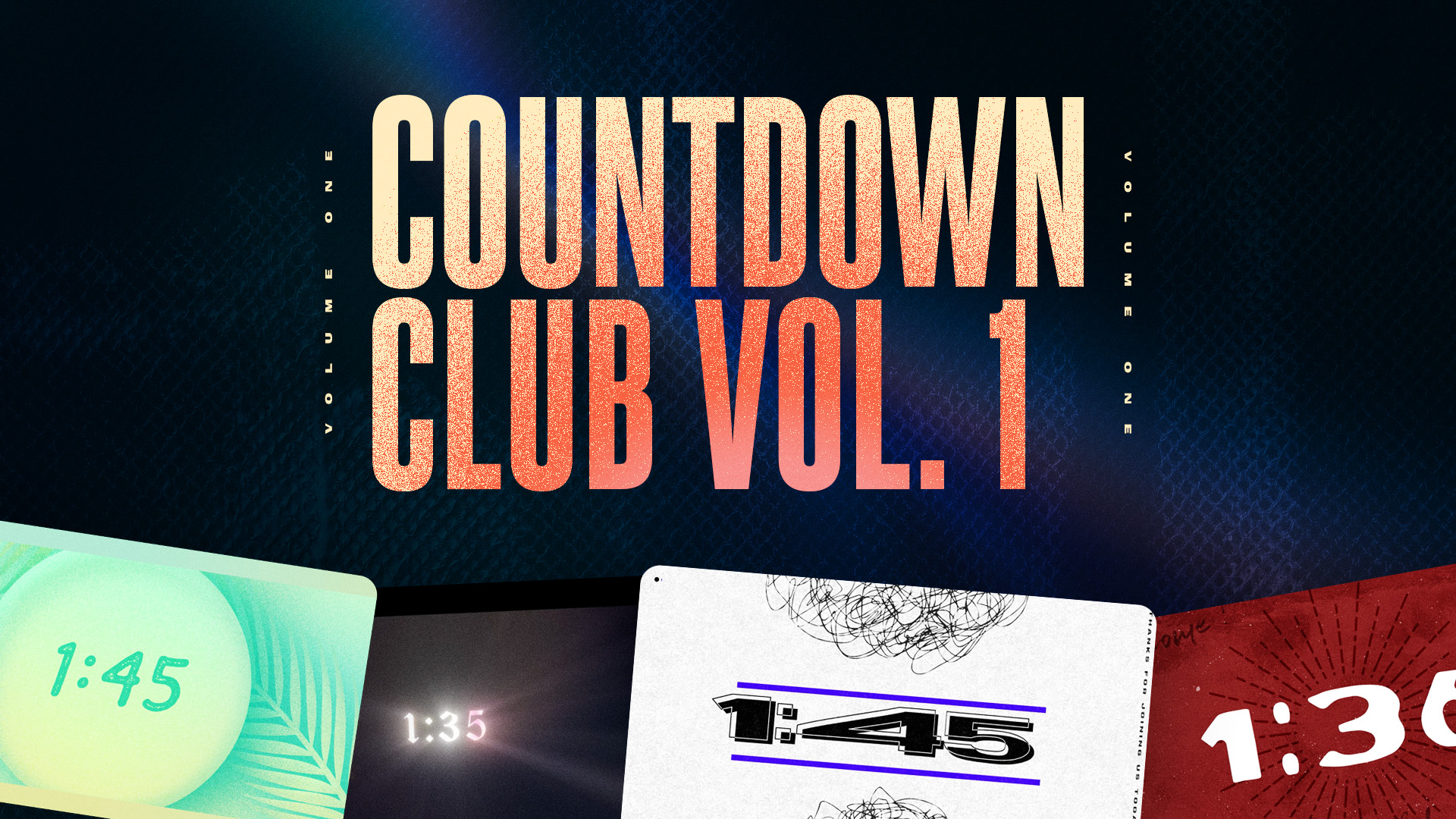 Countdown Club Vol 1 | Worship Backgrounds | Story Loop
