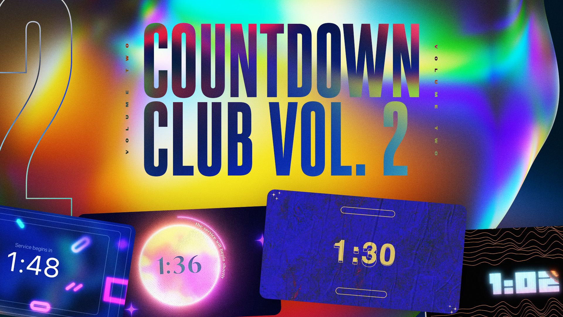 Countdown Club Vol 2 | Worship Backgrounds | Story Loop